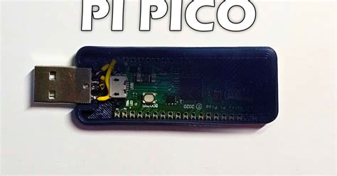 Pi Pico USB Stick By Magmabow Download Free STL Model Printables Com