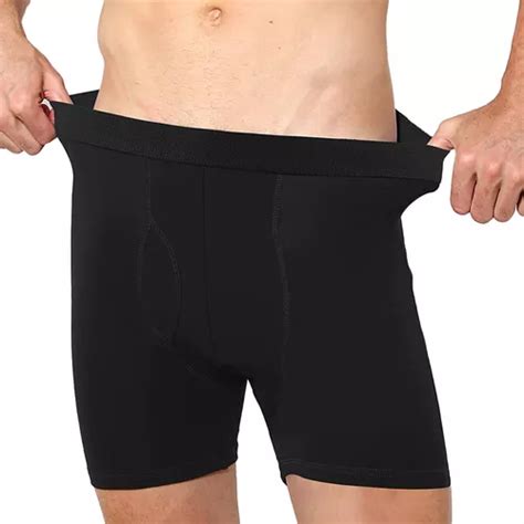Calzoncillos Bóxer De Algodón Extra Largo Para Hombre 3 Pcs Mercadolibre