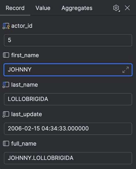 View Data Datagrip Documentation