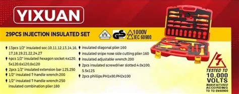 Insulation Tools Set At ₹ 35000piece Insulated Tools In Chennai Id