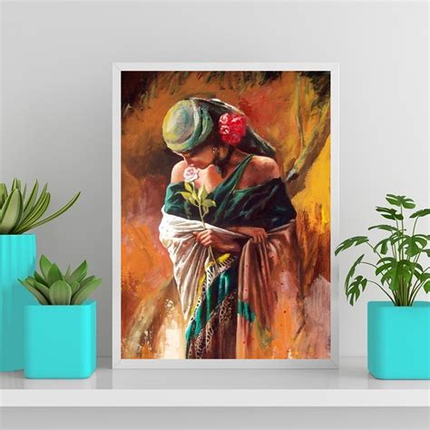 Quadro Decorativo Artístico Cigana Quadros Online