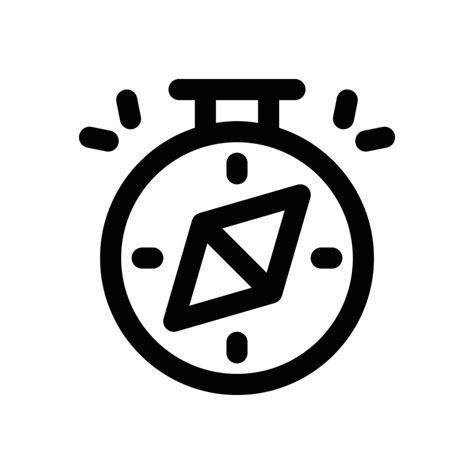 Compas Line Icon Clean And Minimalist Icon For Websites And Mobile Apps 67182237 Vector Art At