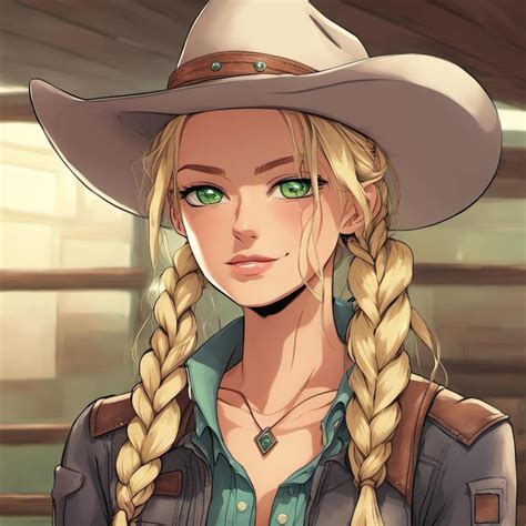 Download Ai Generated Woman Cowgirl Royalty Free Stock Illustration
