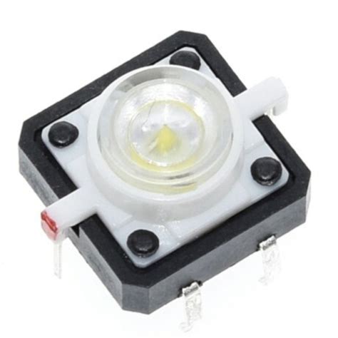 Probots Tactile Push Button Switch Momentary With Red Led Buy Online India Buy Online India