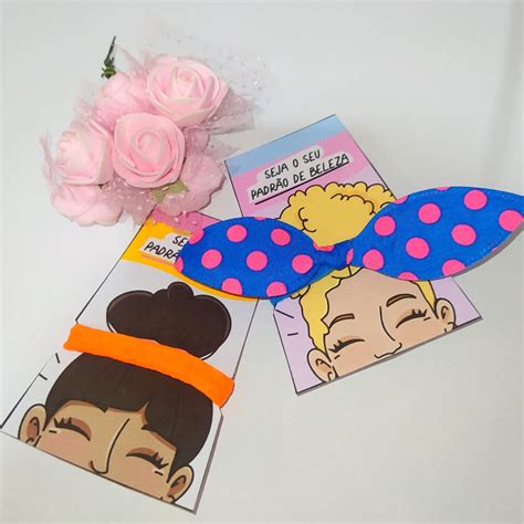 50 Tag s para Xuxinha Elástico de Cabelo Mimo Cliente Lembrancinha