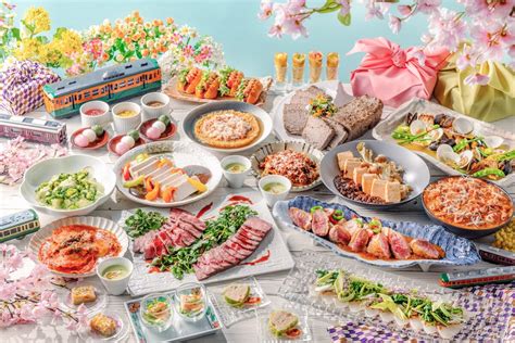 ハルイロ紀行 ランチ＆ディナービュッフェwith ストロベリースイーツ！ヒルトン東京お台場「シースケープ テラス・ダイニング」