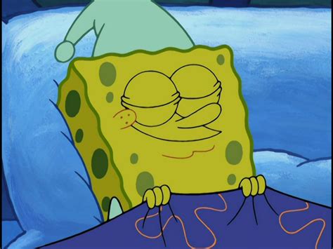 Spongebob Asleep