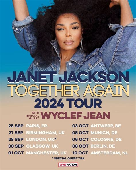 Janet Jackson Tour 2024 Schedule Jorie Malinda