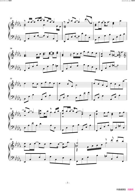 不负人间 钢琴谱 阿yueyue 抖音热歌学琴记
