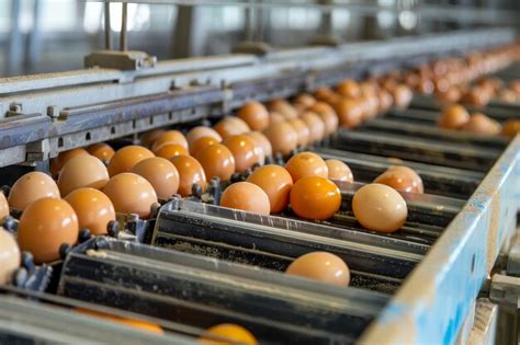 Premium Photo Highly Efficient Egg Sorting Equipment At Bustling