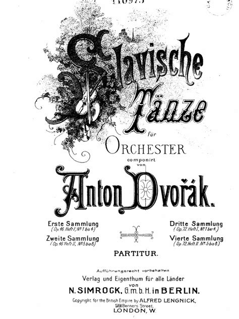 Danzas Eslavas Dvorak Pdf