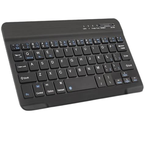 Jual Bluetooth Keyboard Rechargeable Black Shopee Indonesia