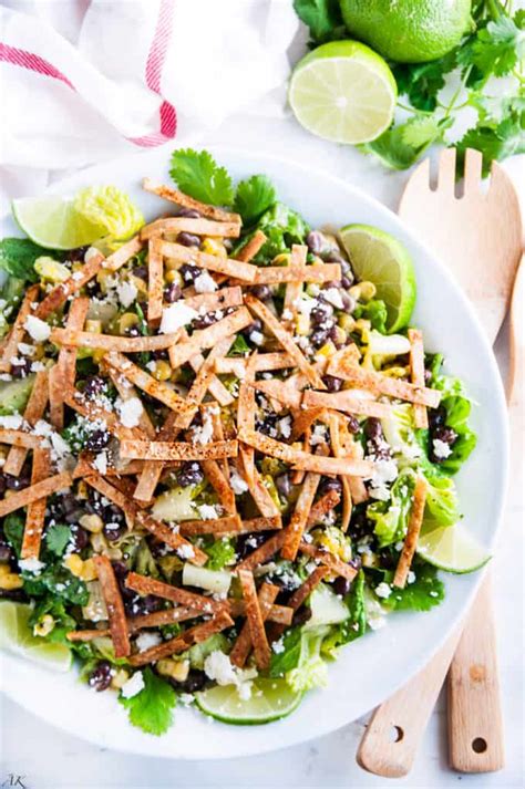 Mexican Caesar Salad With Homemade Dressing Aberdeens Kitchen