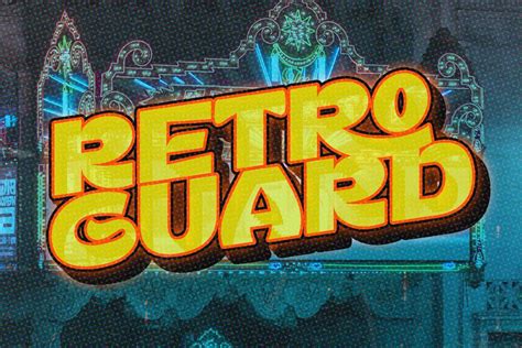 retroguard font fonts hut