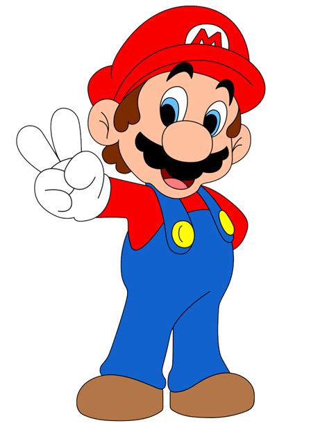 マリオ イラスト 白黒 Png