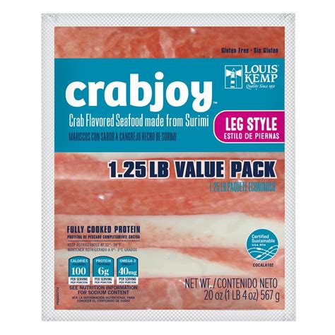 Louis Kemp® Surimi Seafood Imitation Crab Brands Trident Seafoods