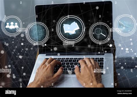 Cloud Computing Digital Technology Internet Storage Network Big Data System Online Laptop