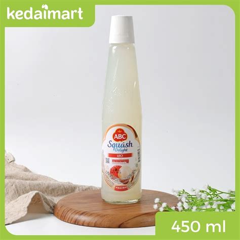 Jual Abc Squash Lychee 460 Ml Shopee Indonesia