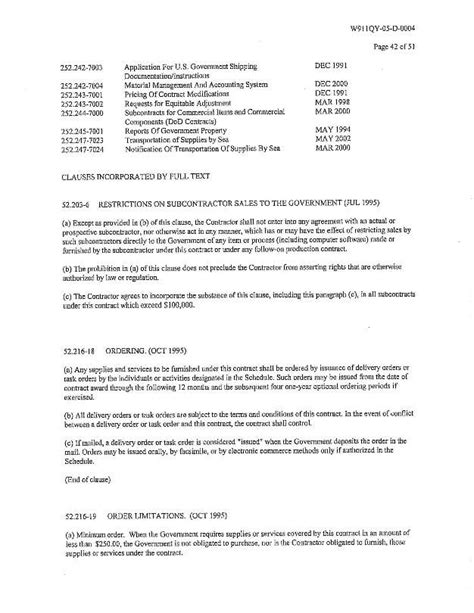 Request For Equitable Adjustment Template