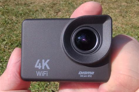 Обзор Digma DiCam 850: доступная 4K-экшн-камера с аквабоксом и выносным ...