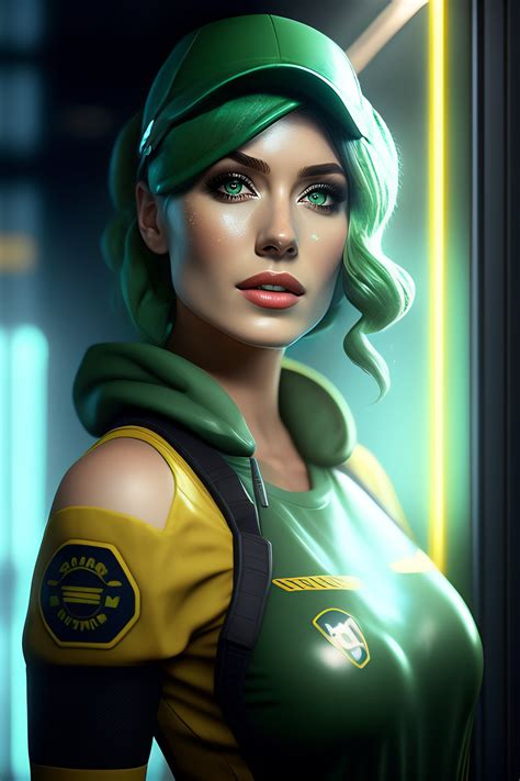 Lexica Ela From Rainbow Six Siege In Shower