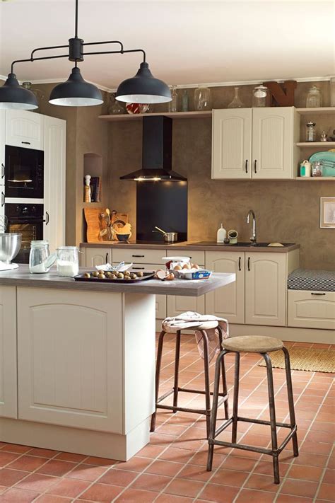 Carrelage Pour Sol De Cuisine Pour Idees De Deco De Cuisine Deco De Cuisine