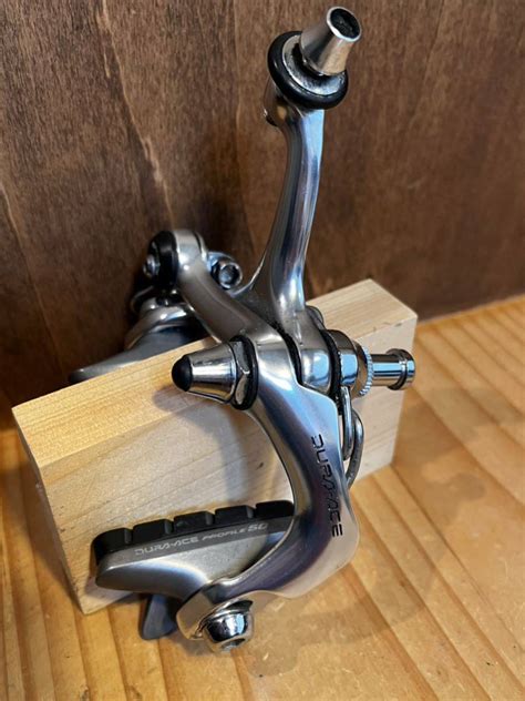 【やや傷や汚れあり】シマノ Shimano デュラエース Br 7400 Dura Ace キャリパーブレーキ 前後セット の落札情報詳細