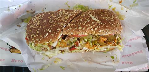 Vegan Delight Sandwich At Great American Hero In Dallas Tx Vegan Owner Is Cool And Wanted To