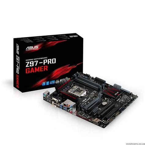 Asus Z97-PRO GAMER Intel Z97 Chipset SupremeFX M.2 Socket LGA1150 ATX ...