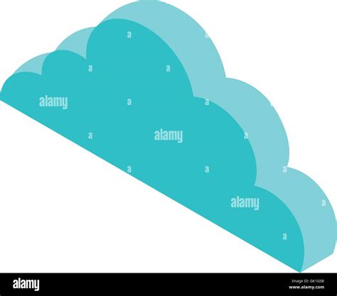 Cloud Computing Silhouette Icon Stock Vector Image Art Alamy