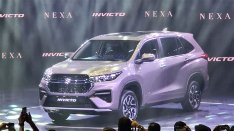 Maruti Suzuki Invicto India Launch Live Updates Check Price Specs