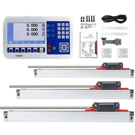 Yh800 3v Big Lcd Dro Set Digital Readout Kit Ka 300 Linear Encoder