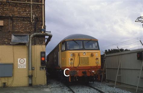 35mm Slide British Railway Br Class 56 56067 At Crewe Works C1980s