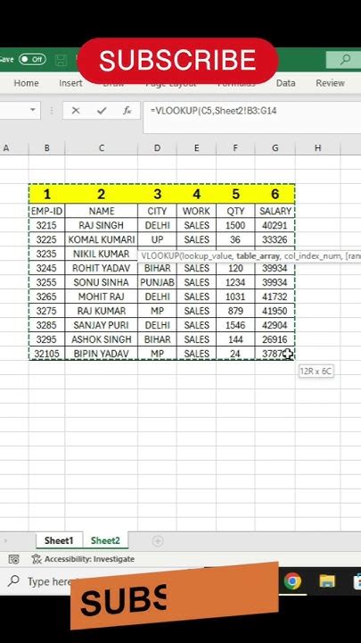 Vlookup Function Use In Excelexcel Exceltips Shortsexceltutorial Msexcel Microsoftexcel