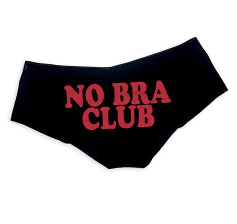 No Bra Club Panties Sexy Funny Naughty Slutty Festival Booty Shorts Ba