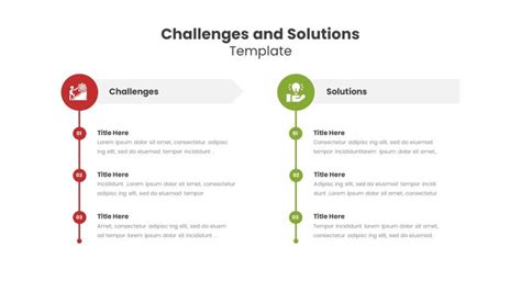 Challenges And Solutions Template Powerpoint Presentation Design