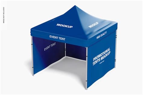 Premium Psd Event Tent Mockup Perspective