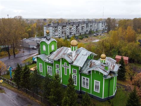 Церковь Сергия Радонежского Исакогорка Архангельск город
