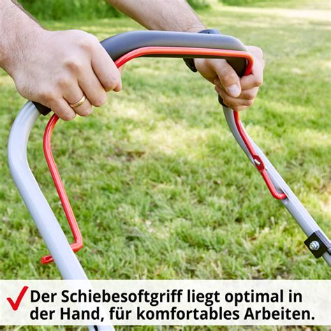 Benzin Rasenmäher Hecht 5511 ohne Fangkorb zum Mähen und Mulchen