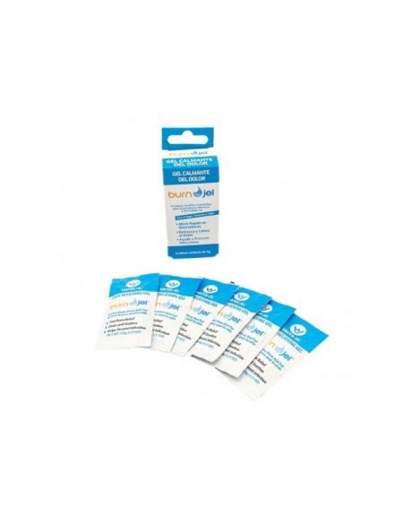 Burnjel Gel De Água Para Queimaduras Caixa De 6 Saquetas