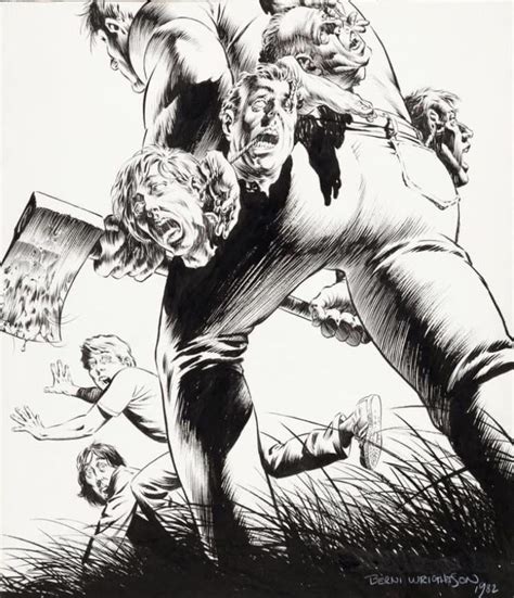 Artwork By Bernie Wrightson Rsatanslair