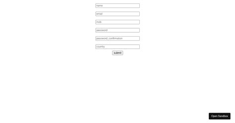 Formik Lib Register Form Codesandbox