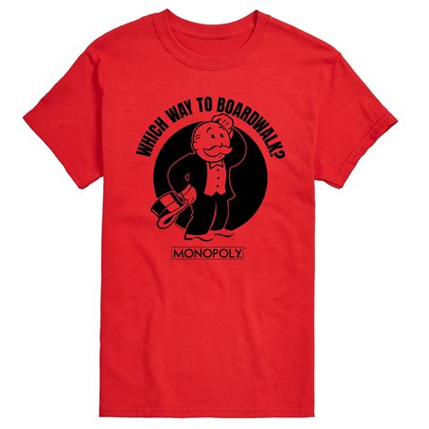 Monopoly In This Economy Mens Short Sleeve Graphic T Shirt