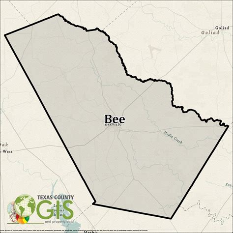 Bee County Shapefile And Property Data Texas County Gis Data