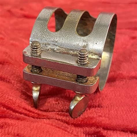 Brilhart 3 Band Vintage Alto Saxophone Ligature Reverb