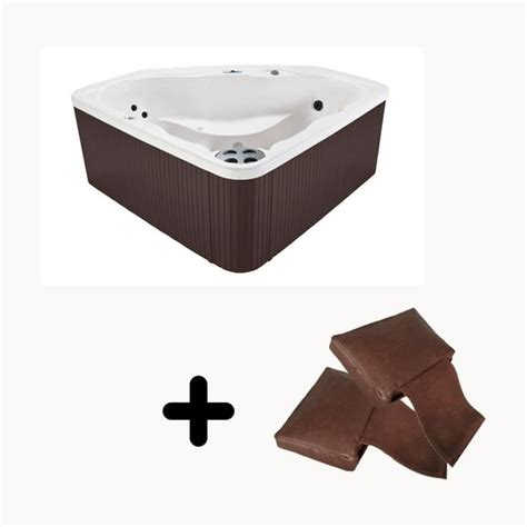 Lifesmart Ls300 Plus Bundle 2 3 Person 17 Jet Spa In Arctic White