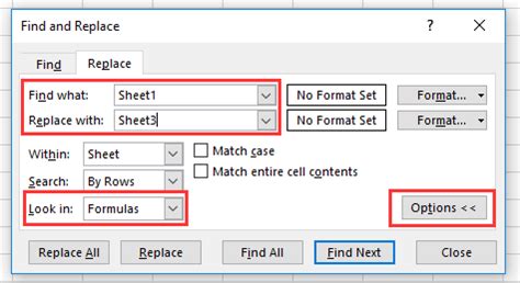 How To Move Or Replace References In Excel Formula