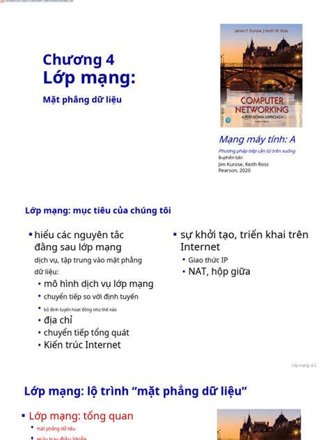 Chapter 4 Network Layer Data Plane Trangenvi Pdf