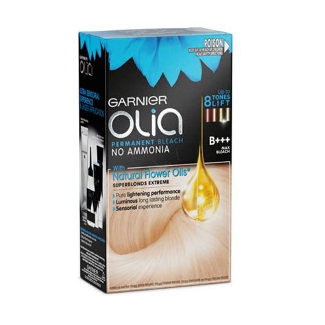 Olia Permanent Hair Colour Max Bleach Garnier® Australia And Nz