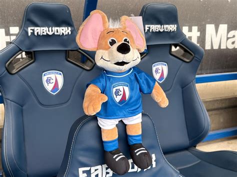 Chester The Field Mouse Mascot Chesterfield Fc Club Superstore